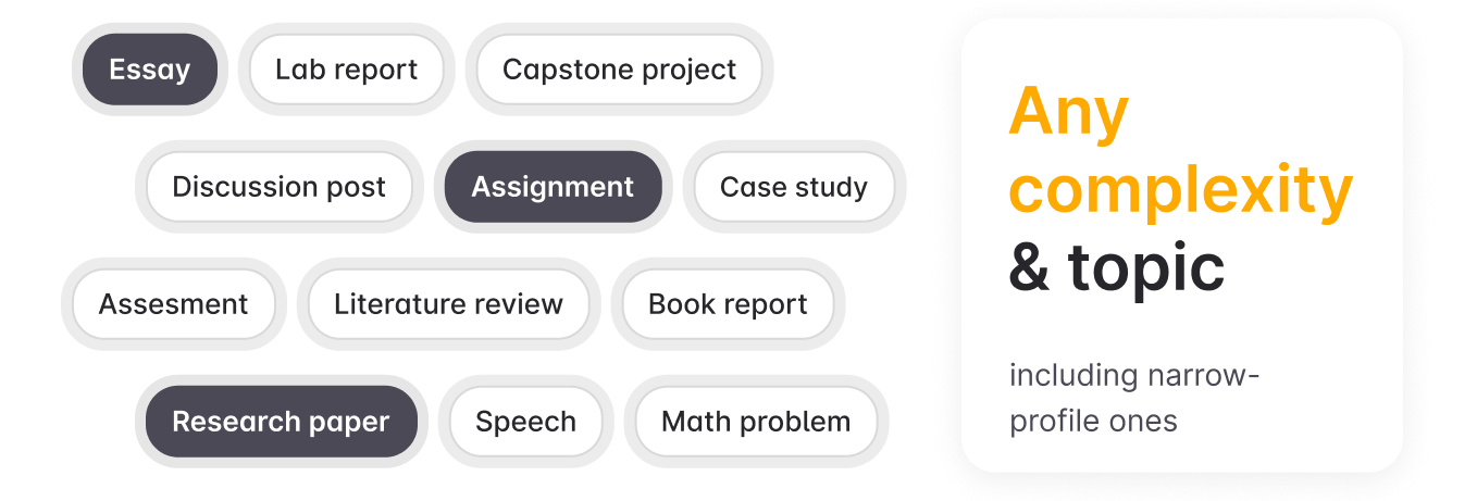 Essay Writing Service #1 in US | 50+ Subjects | 1-Hour Delivery